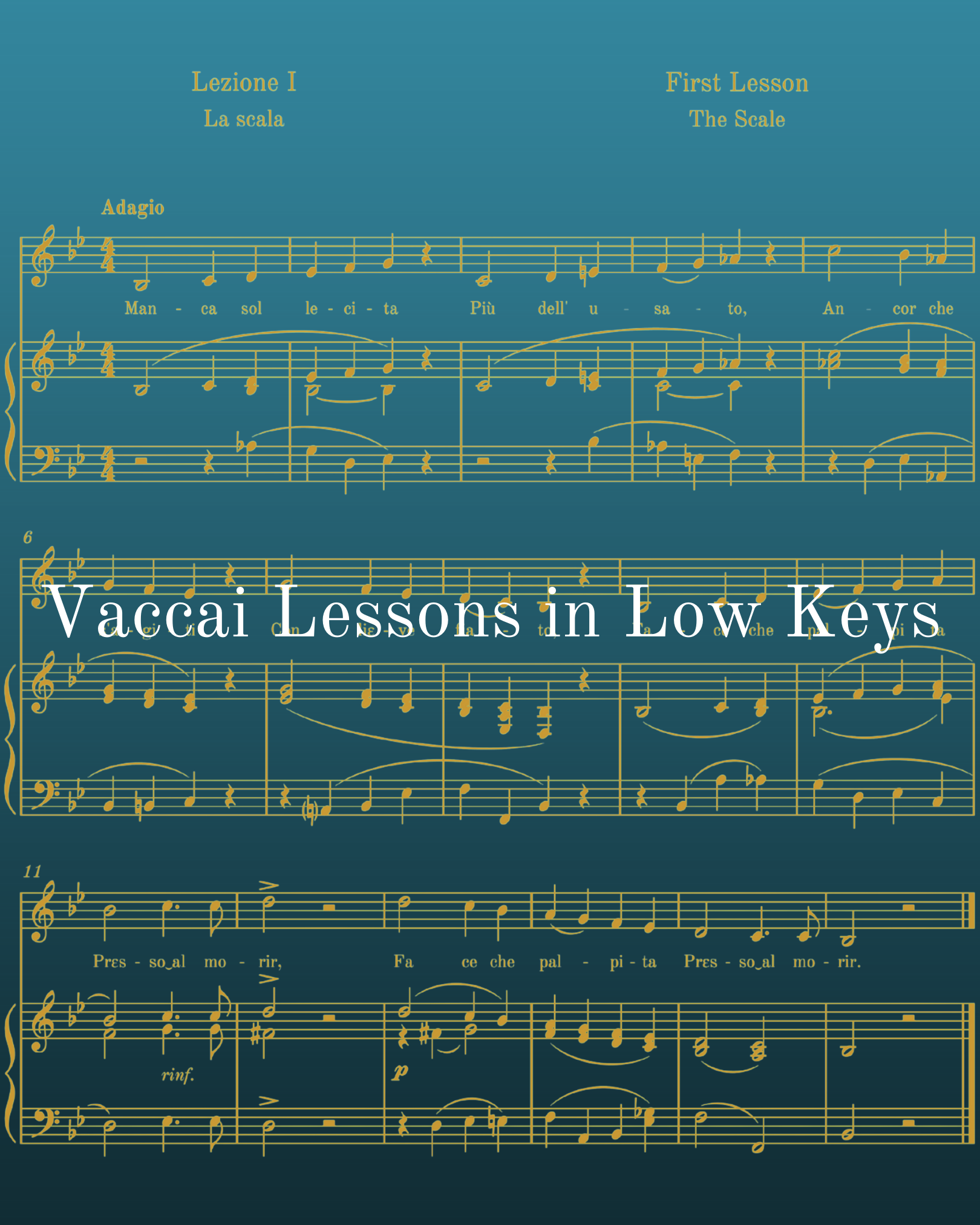 Vaccai Lessons Download - Bel Canto Boot Camp